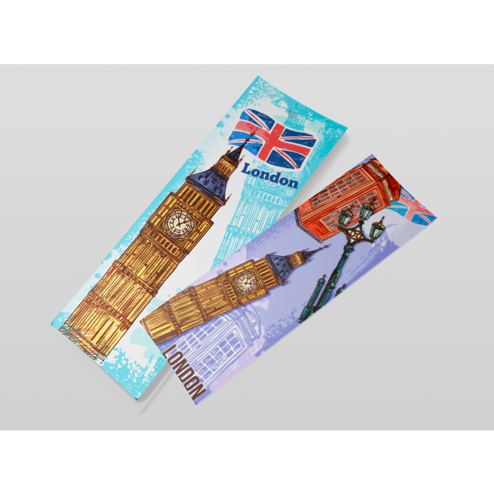 Bookmarks 14pt + High Gloss UV