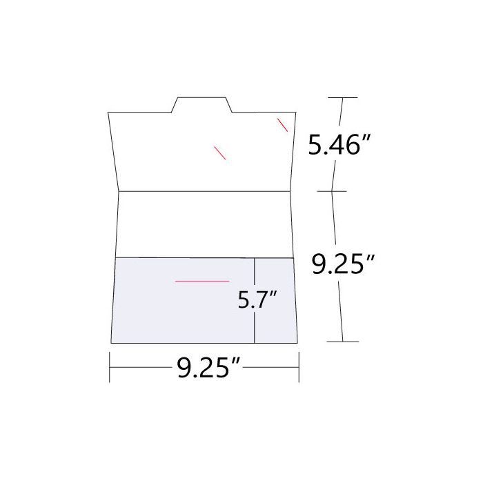 9.25x9.25 Custom Envelope