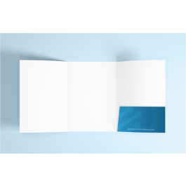 Tri -Panel Folder (Inside Right Pocket) 9x12-4 inch