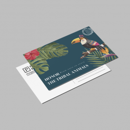 Postcards Matte Laminated + Raised Spot UV