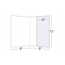 Lateral 6 inch Inside Right Pocket Folder